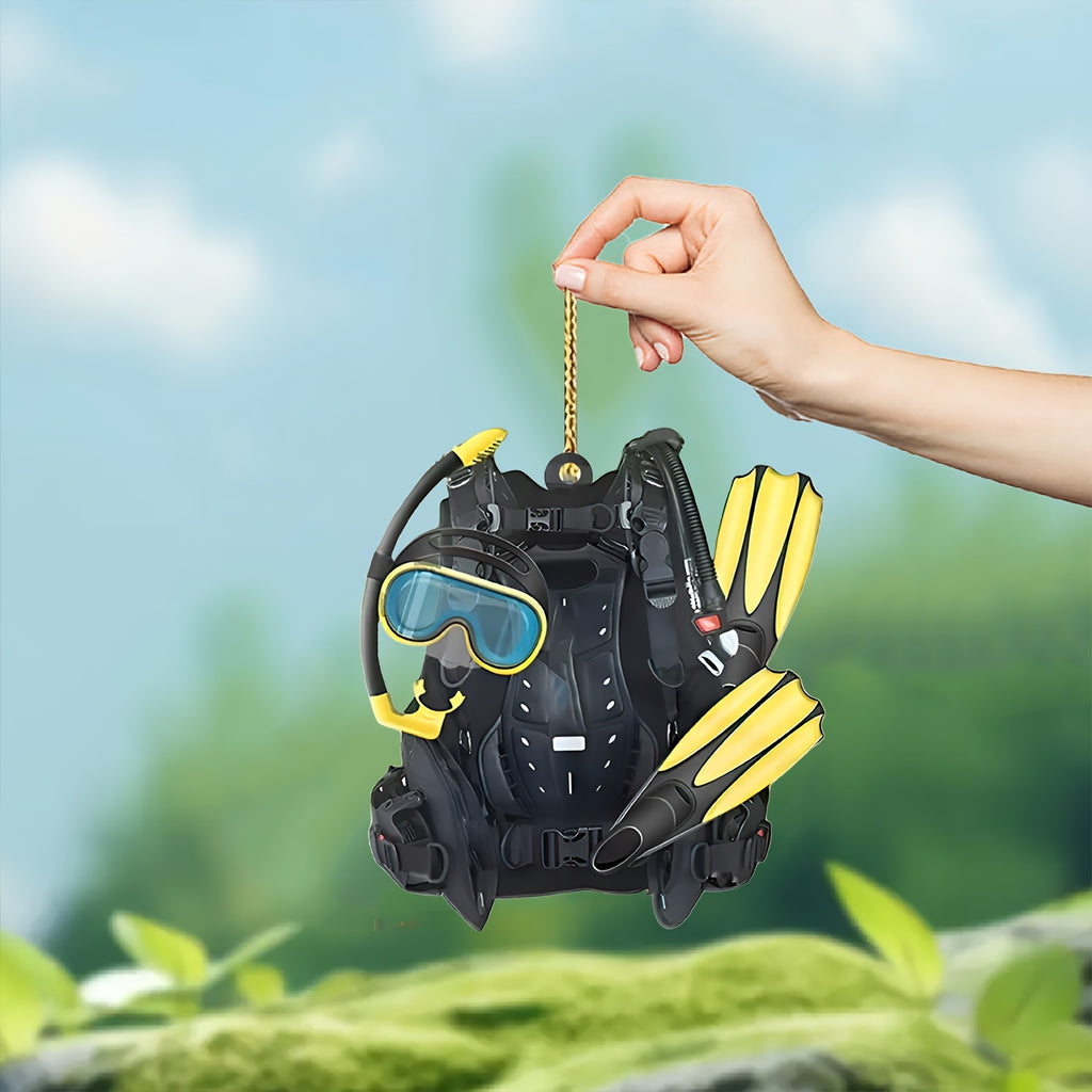 Car Hanging Ornament: Diving Suit BCD – Diving Specials Shop
