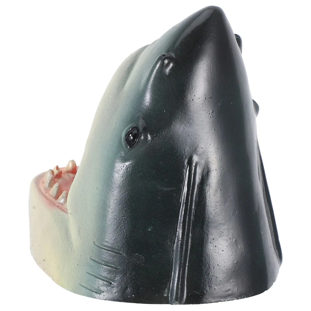 Floating Shark Head – Realistic Resin Pond & Pool Decoration – Diving ...