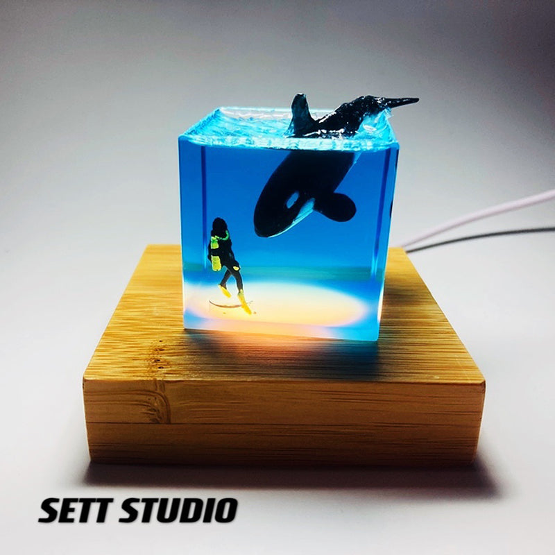 Orca Whale LED Lamp – Diving Specials Shop